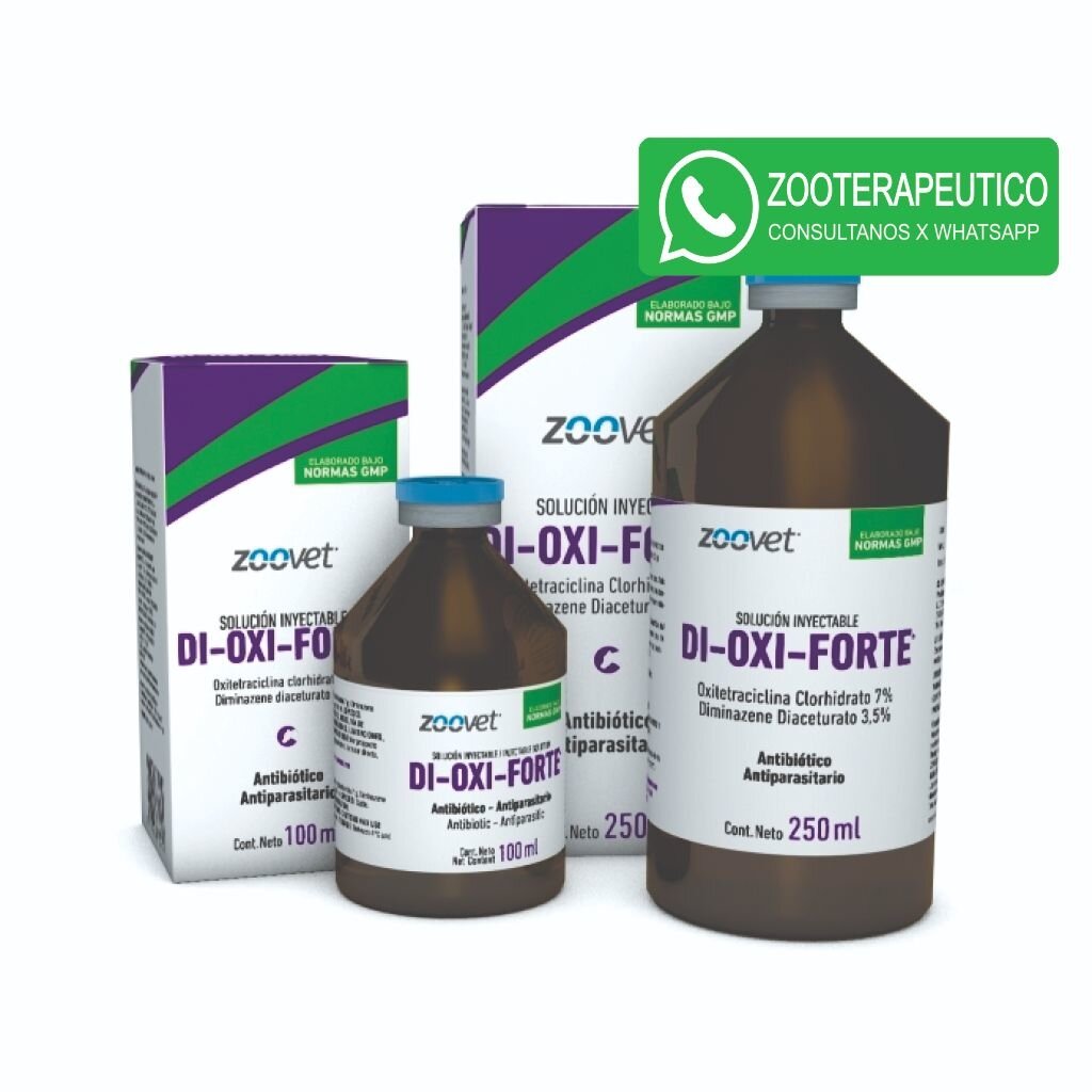 Di Oxi Forte X 100 Ml Antibiótico De Amplio Espectro - Hemoparasiticida ...